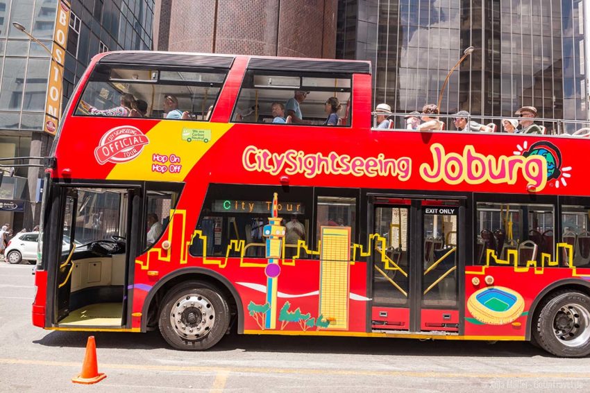 Johannesburg Sehenswürdigkeiten - Unterwegs mit dem Bus